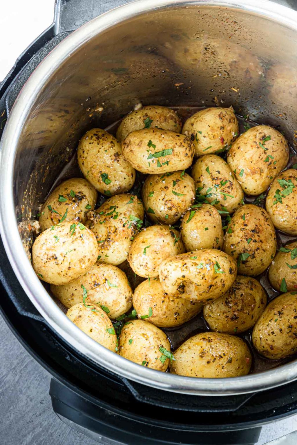 Instant Pot Baby Potatoes - Budget Delicious