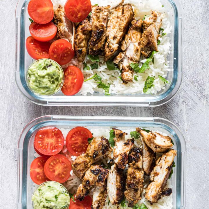Meal Prep Chicken and Rice (20 Minutes) - Budget Delicious