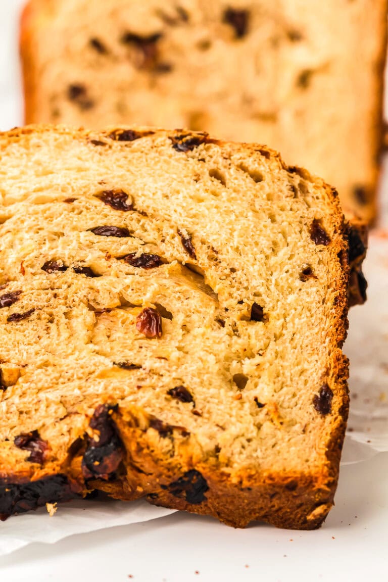 Bread Machine Cinnamon Raisin Bread - Budget Delicious